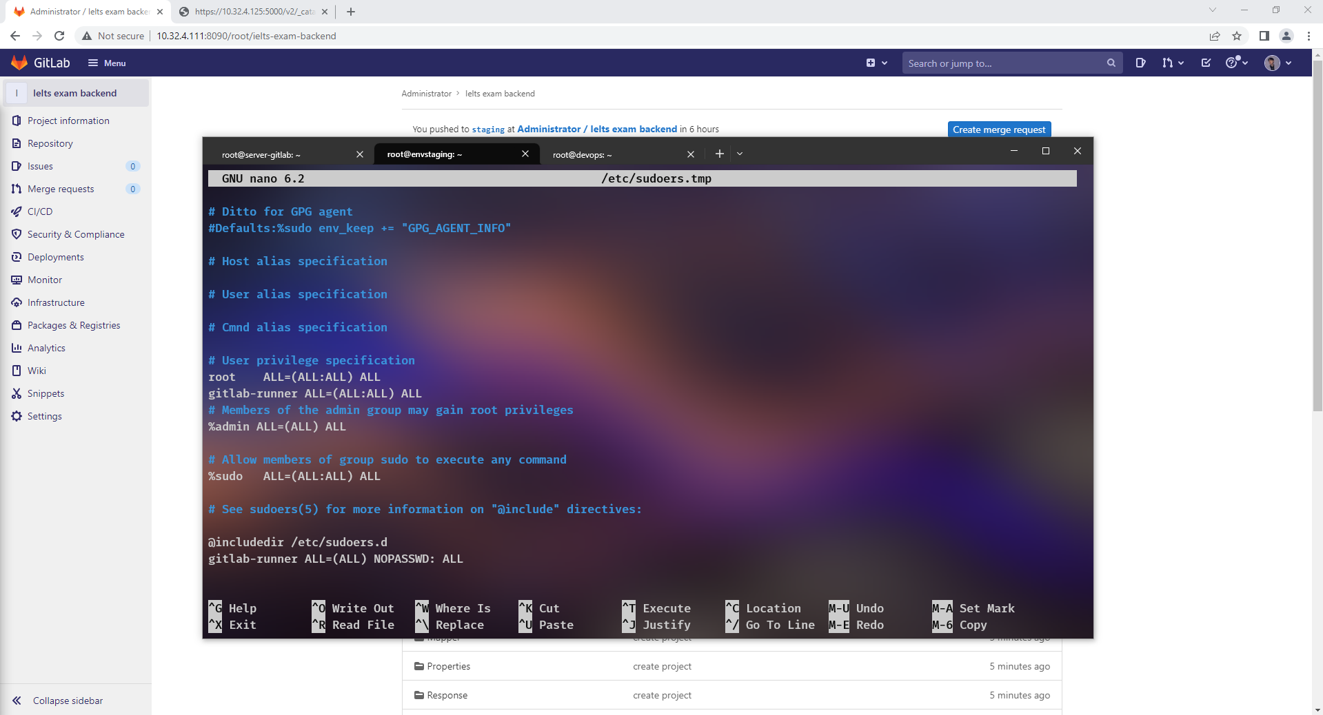 Setup Gitlab Cicd Pipeline Private Registry Elroydevops